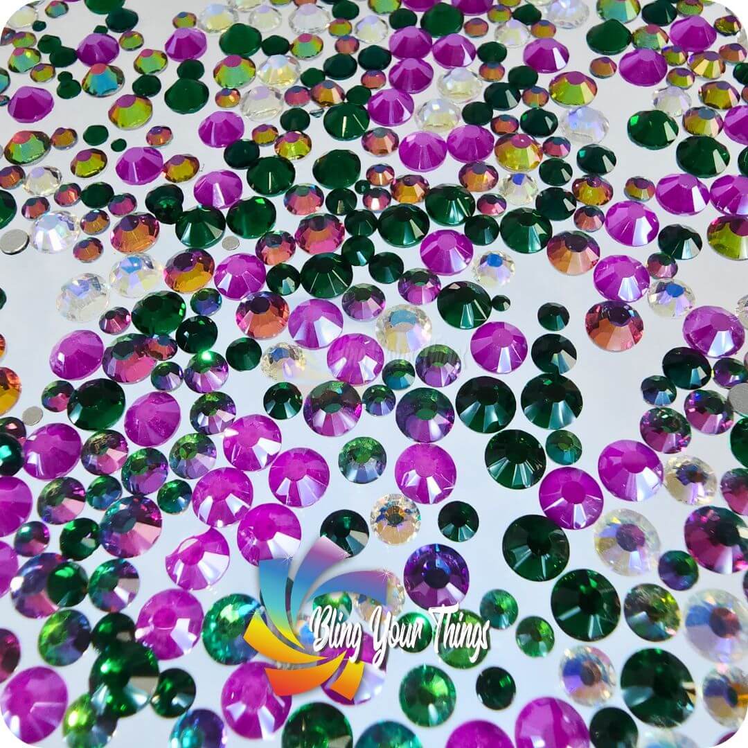 Flatback Rhinestone Mix One Margarita - Bling Your Things Rhinestones