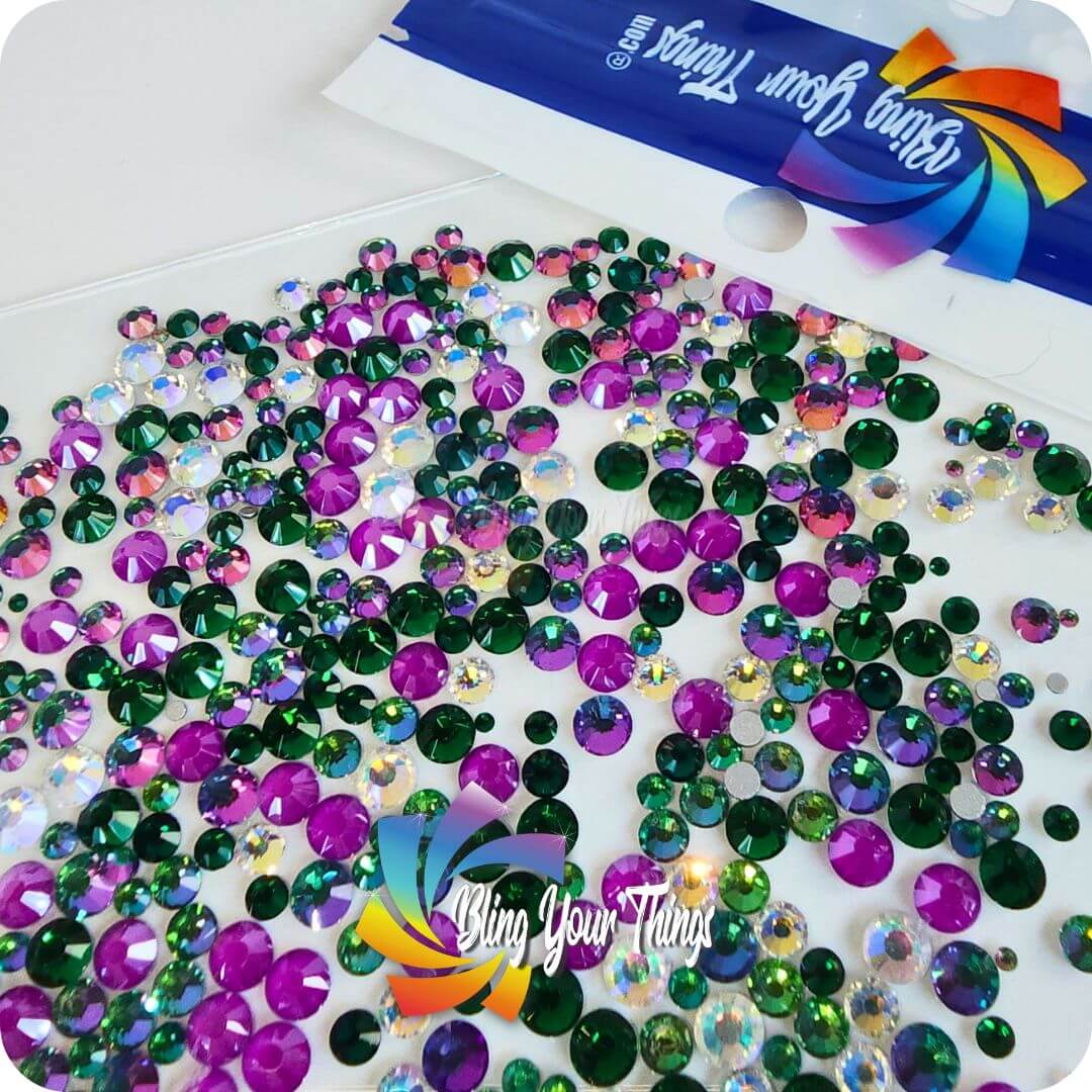 Flatback Rhinestone Mix One Margarita - Bling Your Things Rhinestones